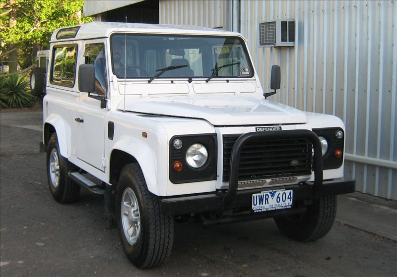 2004 White Defender 90 - TD5 - SOLD - British Off Road